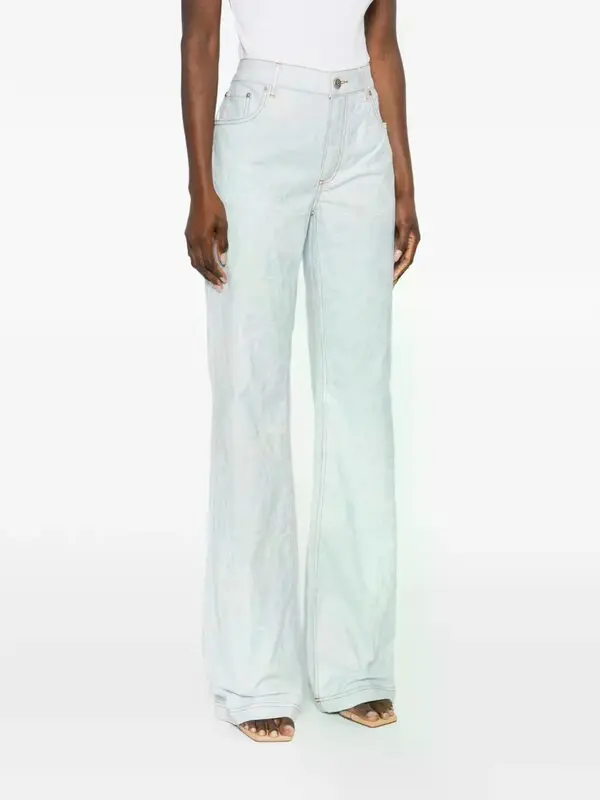 Etro Paisley Print Wide-leg Trousers