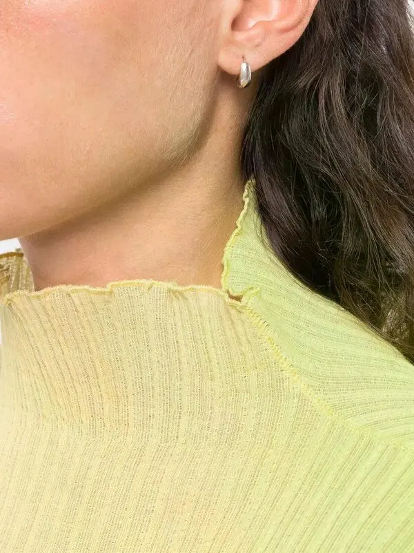 Tom Wood Ice Huggie Earrings - Silver