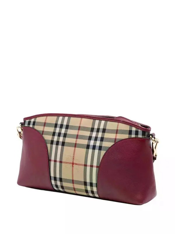 Burberry Haymarket Check Coated Canvas Chichester Crossbody Bag