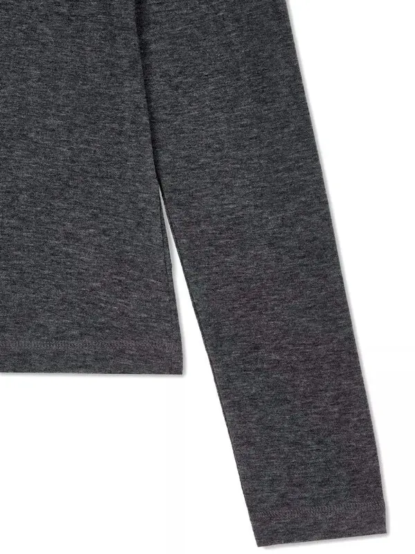 STUDIO TOMBOY Snap-button Henley Top