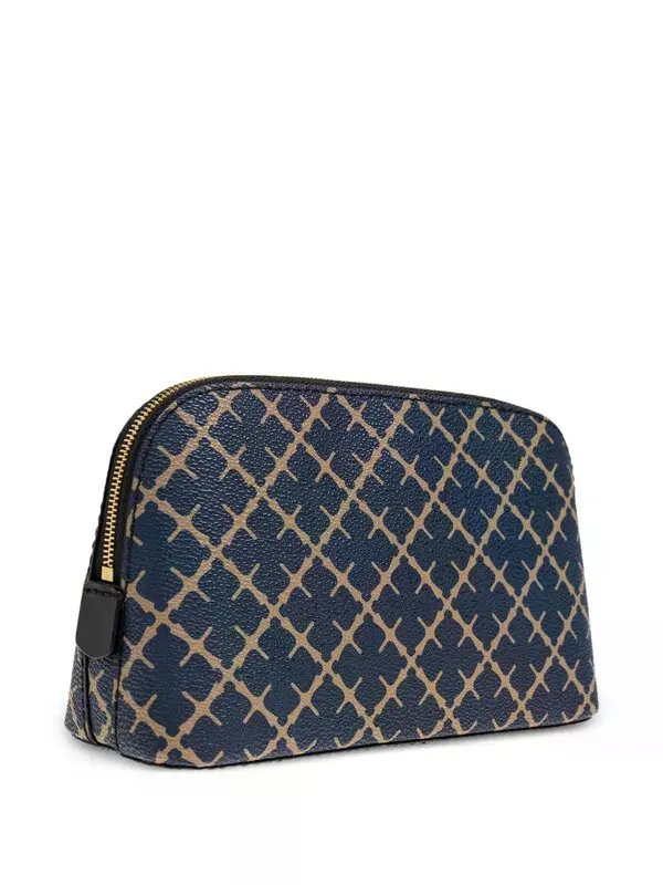 BY MALENE BIRGER Patterned Makeup Bag - Blue