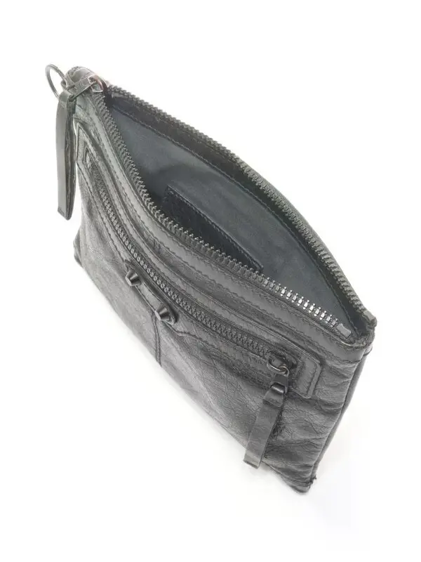 Balenciaga 2000-2020s Small Zip Clutch Bag