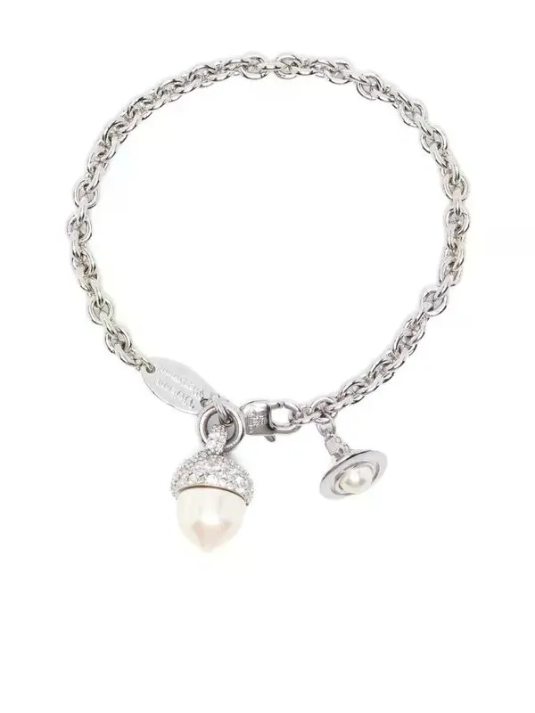 VIVIENNE WESTWOOD Lucille Charm Bracelet - Silver