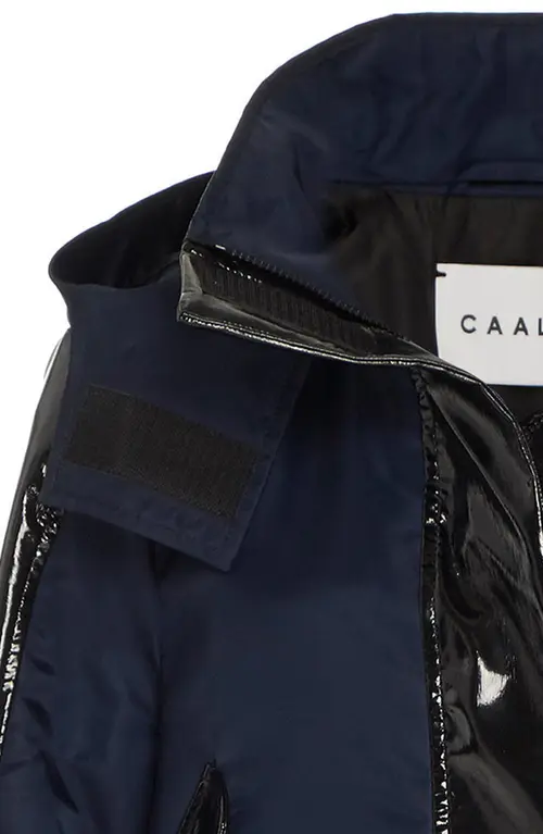 Caalo Water-resistant Cropped Raincoat