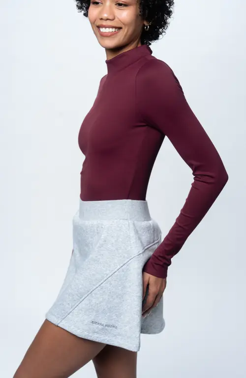 SIERRA MADRE GOLF Brushtech Mock Neck Long Sleeve