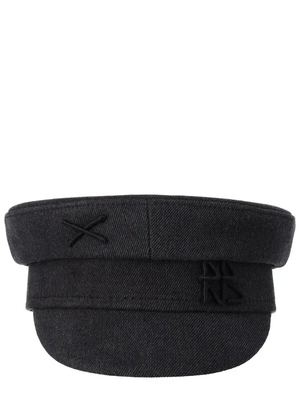 Ruslan Baginskiy Baker Boy Cap - Black