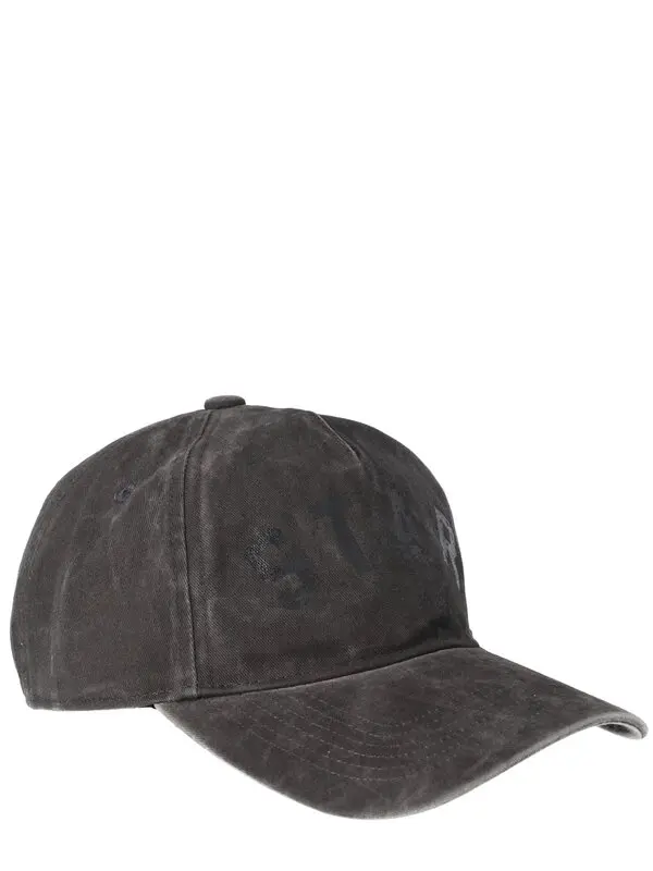 GOLDEN GOOSE Cotton Baseball Cap - Black