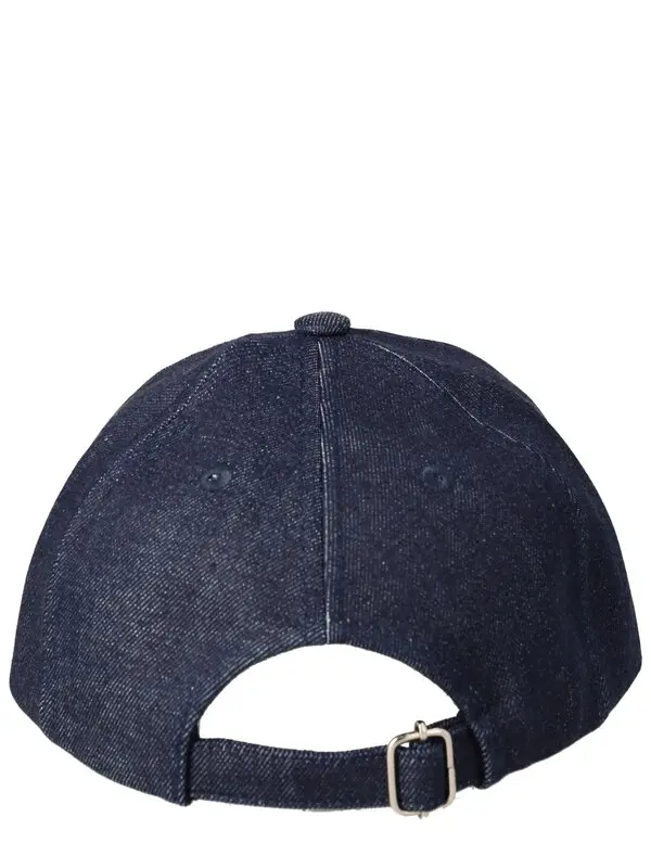 A.p.c. Baseball Cap With Logo - Blue