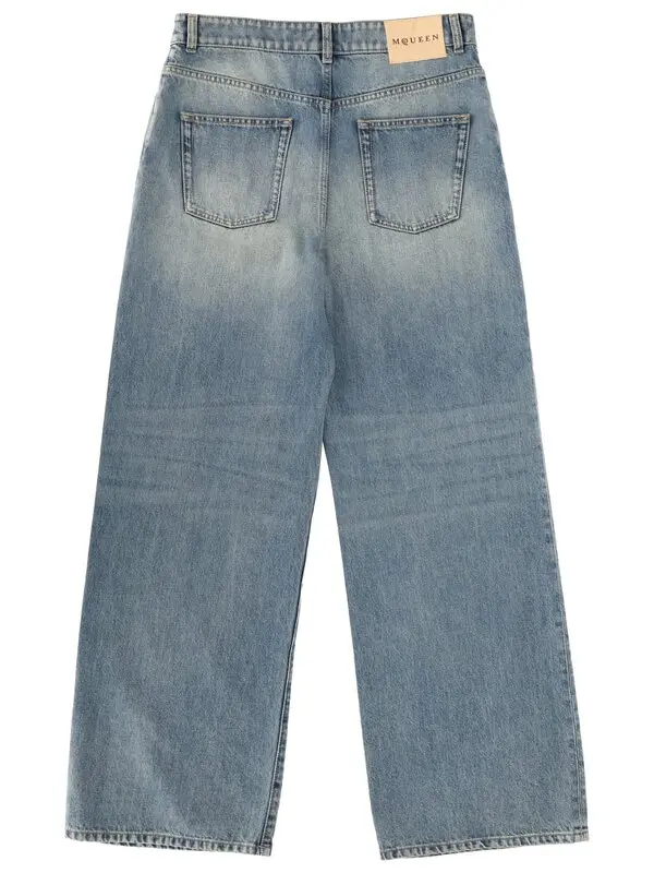 Alexander McQueen Wide-leg Jeans