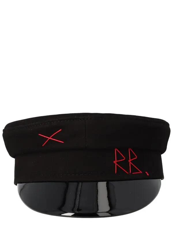 Ruslan Baginskiy Baker Boy Cap - Black