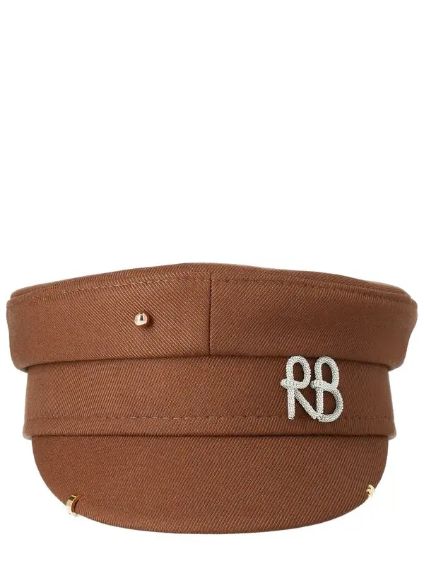 Ruslan Baginskiy Baker Boy Cap - Brown