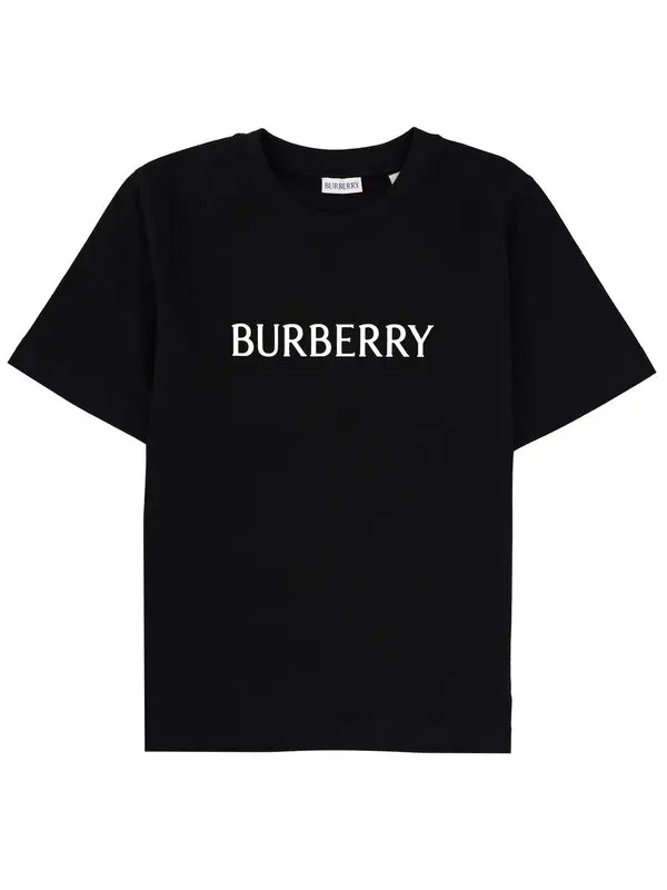 Burberry T-shirt With Logo - Black