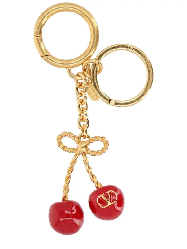 Valentino Garavani Keychain "cherryfic - Red
