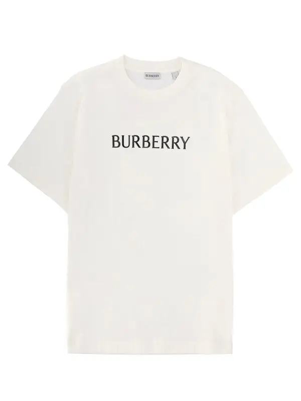 Burberry Logo T-shirt - Beige