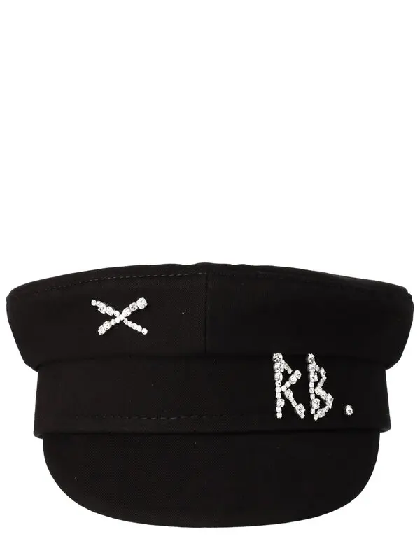 Ruslan Baginskiy Baker Boy Cap - Black