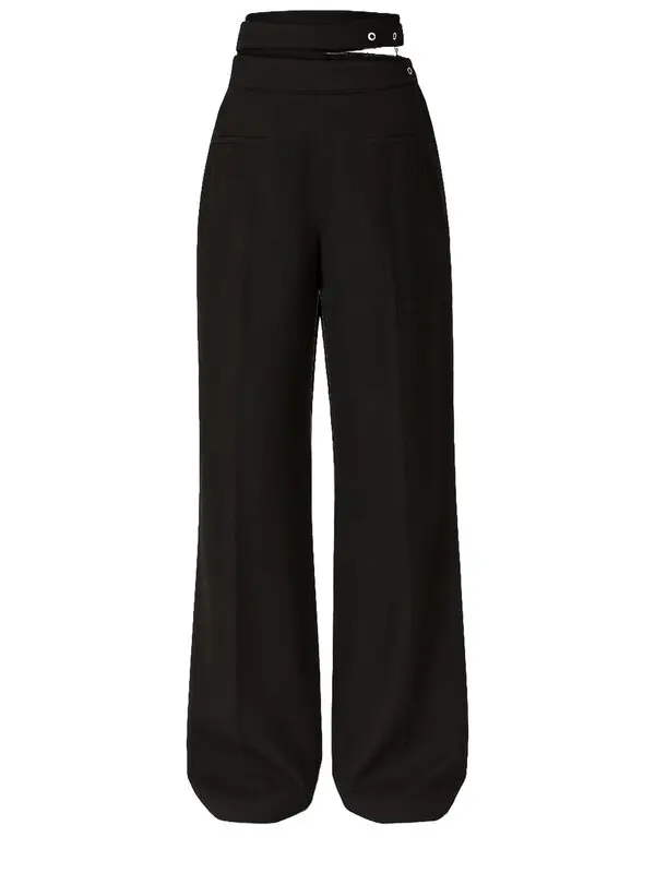 Chloé Wool Tailored Trousers