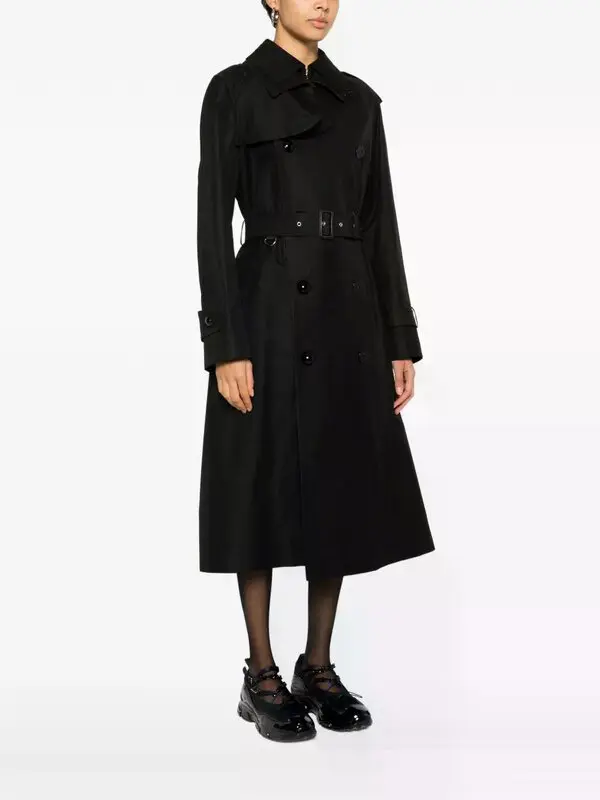 Sacai Belted Double-breasted Coat