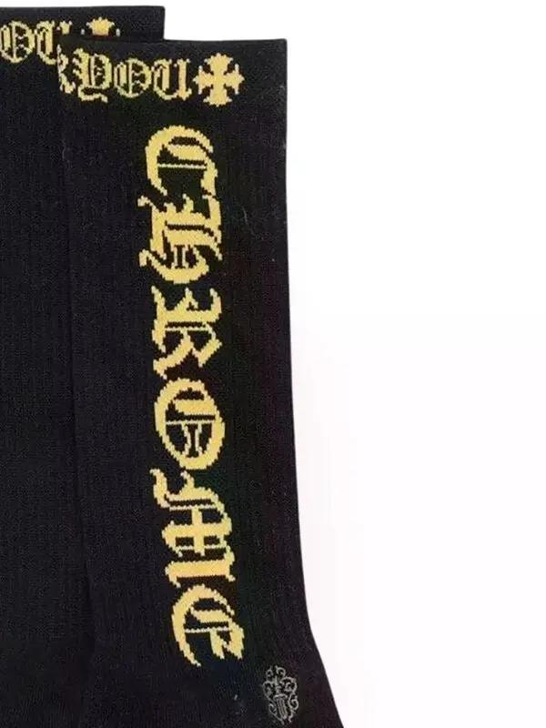 Chrome Hearts Logo Lettering Socks