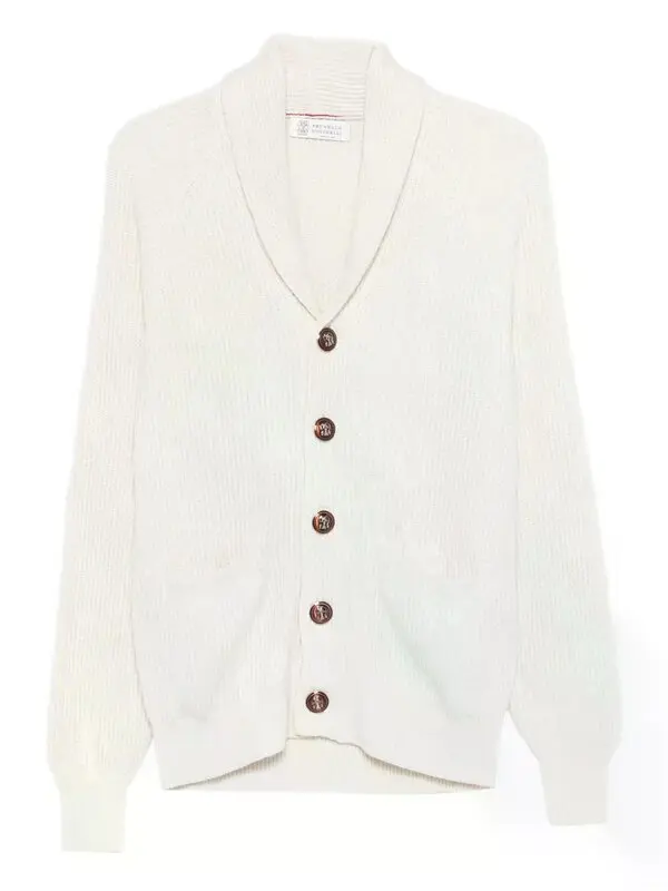 Brunello Cucinelli Ribbed Cotton Cardigan