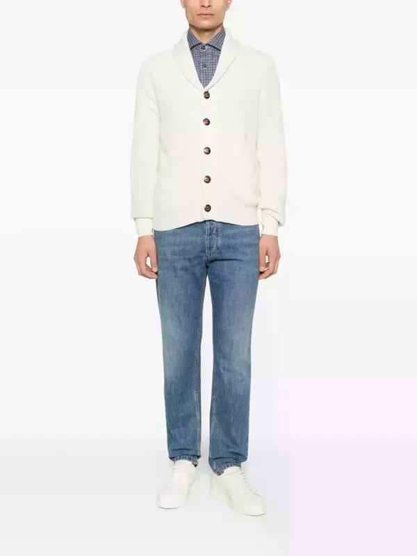 Brunello Cucinelli Ribbed Cotton Cardigan