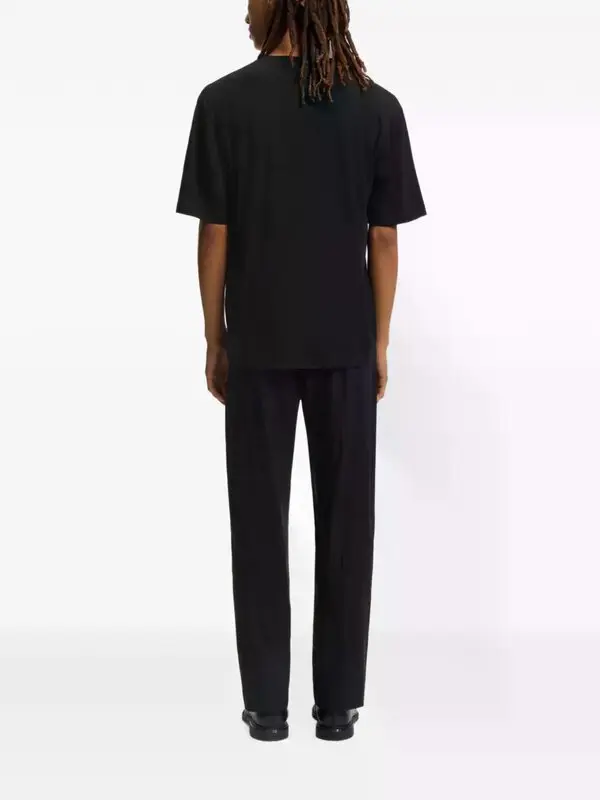 Hugo Graphic Print T-shirt - Black