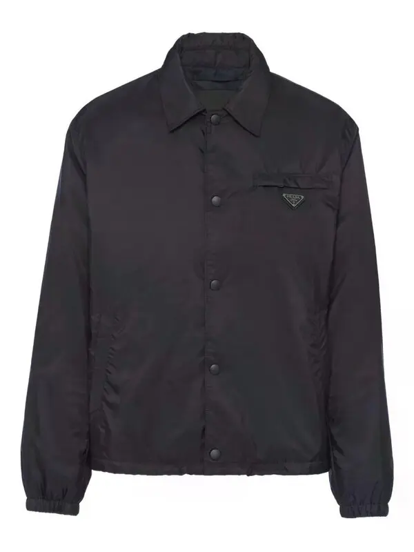 Prada Shirt-collar Buttoned Jacket