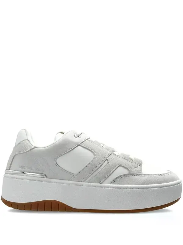 Michael Kors Ryder Panelled Platform Sneakers - Grey