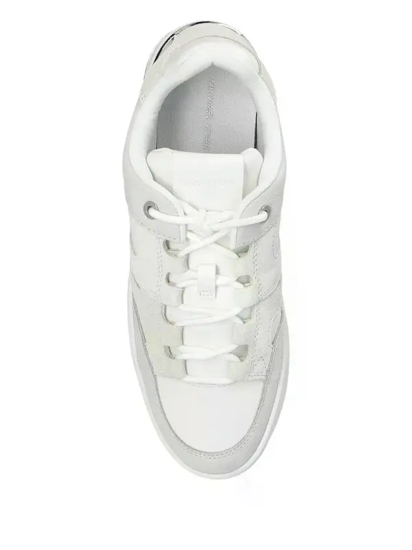 Michael Kors Ryder Panelled Platform Sneakers - Grey