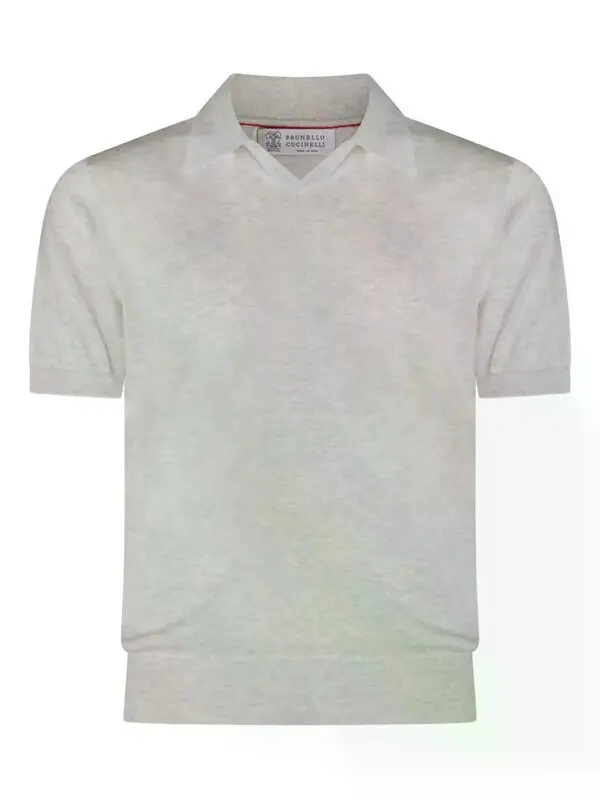 Brunello Cucinelli Short-sleeve Cotton T-shirt - Grey