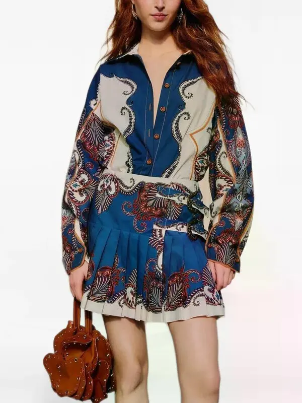 Farm Rio Arabesque Long Sleeve Shirt