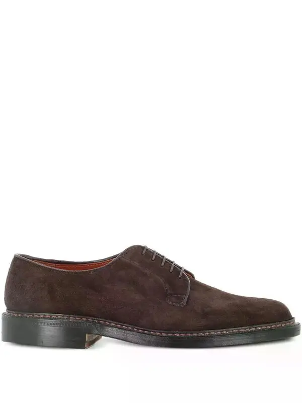 Alden Lace-up Derby Shoes - Brown