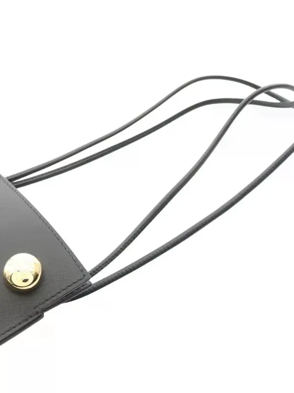 Loewe 2010-2025 Calfskin Dice Pocket Crossbody Bag - Black