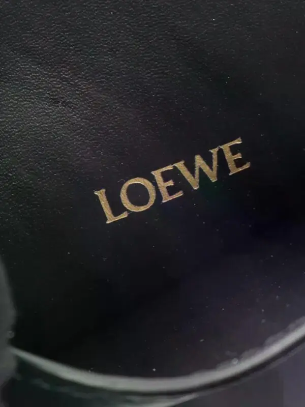 Loewe 2010-2025 Calfskin Dice Pocket Crossbody Bag - Black