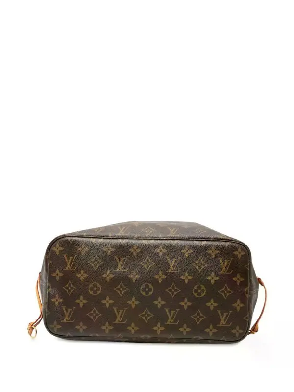 LOUIS VUITTON 2007 Monogram Neverfull Mm Tote Bag - Brown