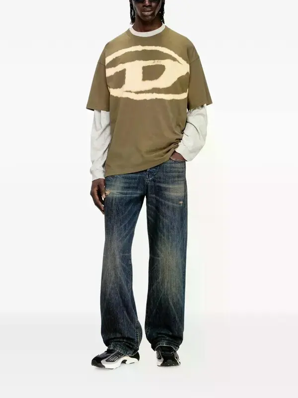 DIESEL® T-boxt-bleach T-shirt - Green