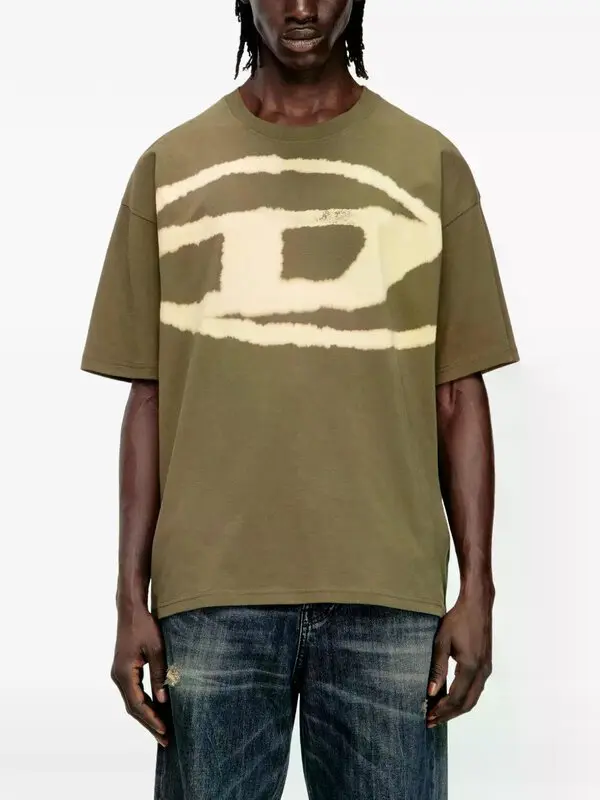 DIESEL® T-boxt-bleach T-shirt - Green