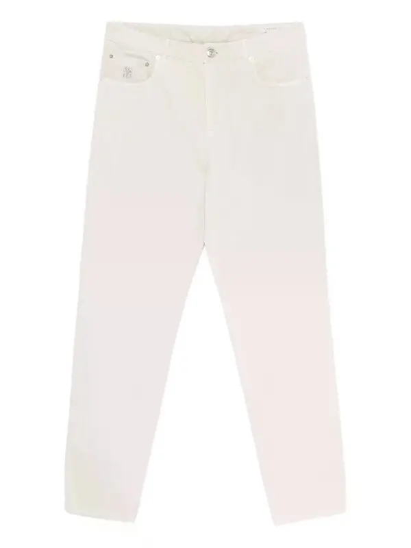 Brunello Cucinelli Logo Trousers