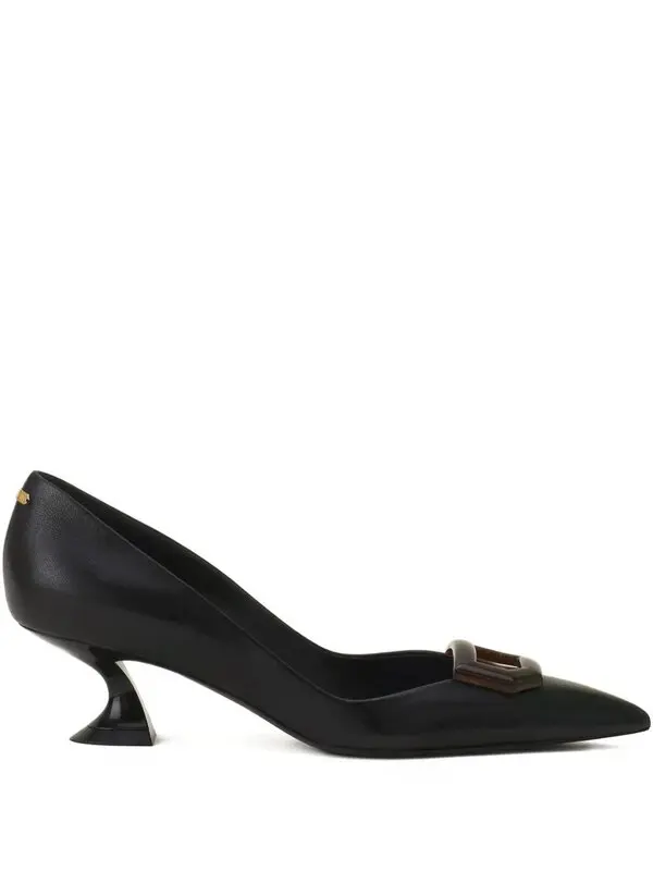 LANVIN Buckle Detail Pointed Pumps