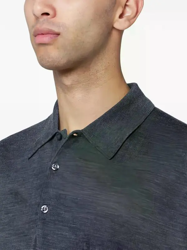 John Smedley Dorset Long-sleeve Polo Shirt