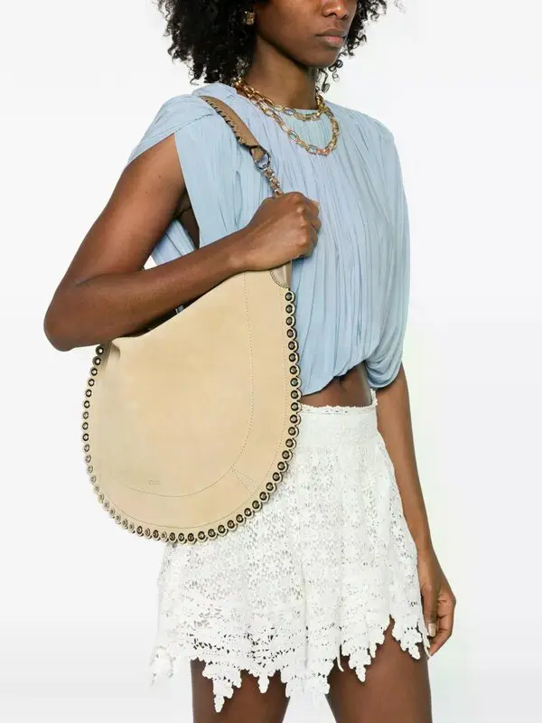 Isabel Marant Étoile Oskan Soft Shoulder Bag - Neutrals