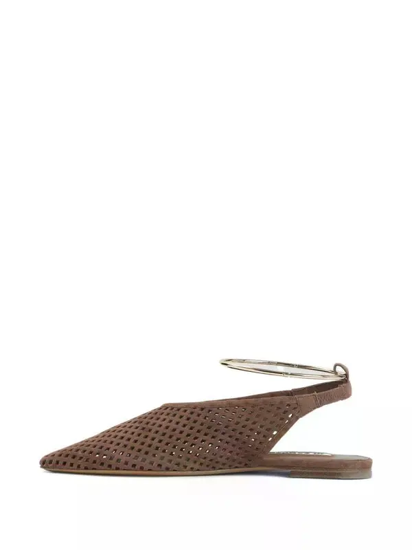 JIL SANDER Slingback Flat Pumps