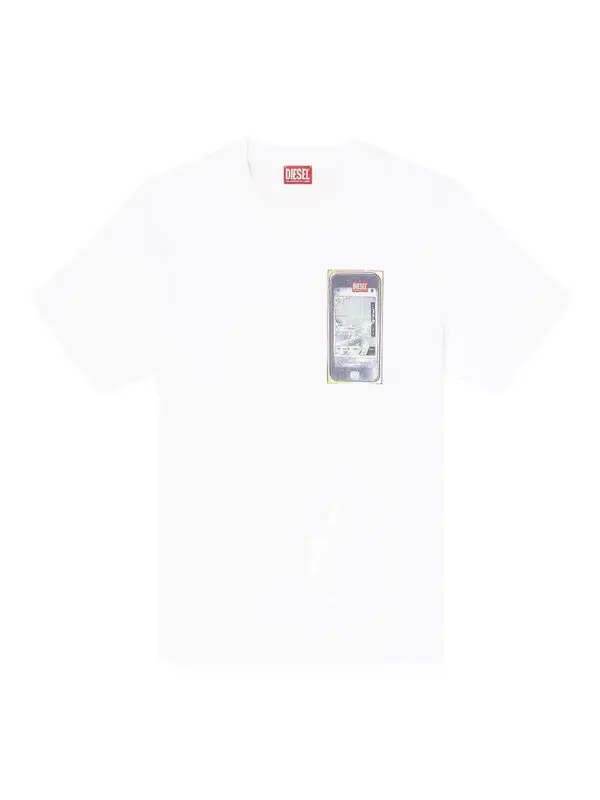 Diesel T-adjust-v1 T-shirt - White
