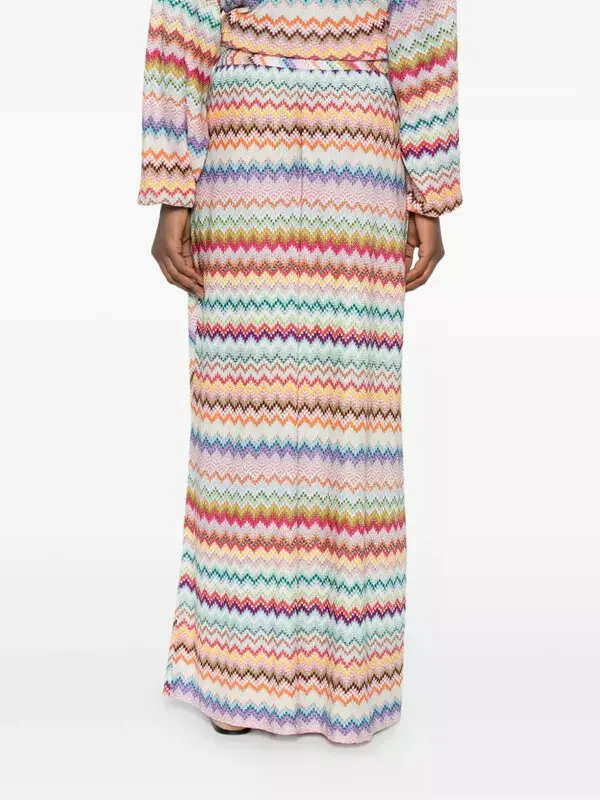 Missoni Zigzag Palazzo Pants