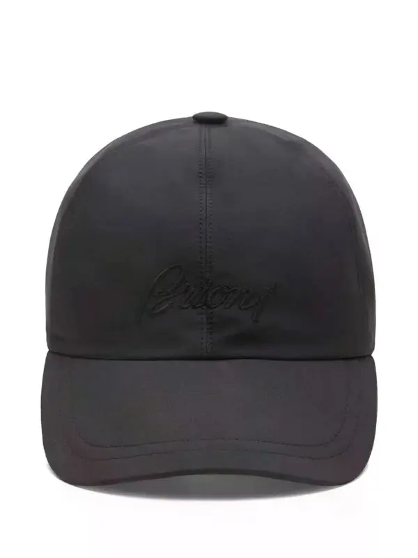 Brioni Performa Embroidered Cap - Blue