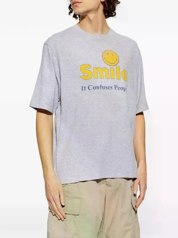 Dsquared2 Smile-graphic T-shirt - Grey