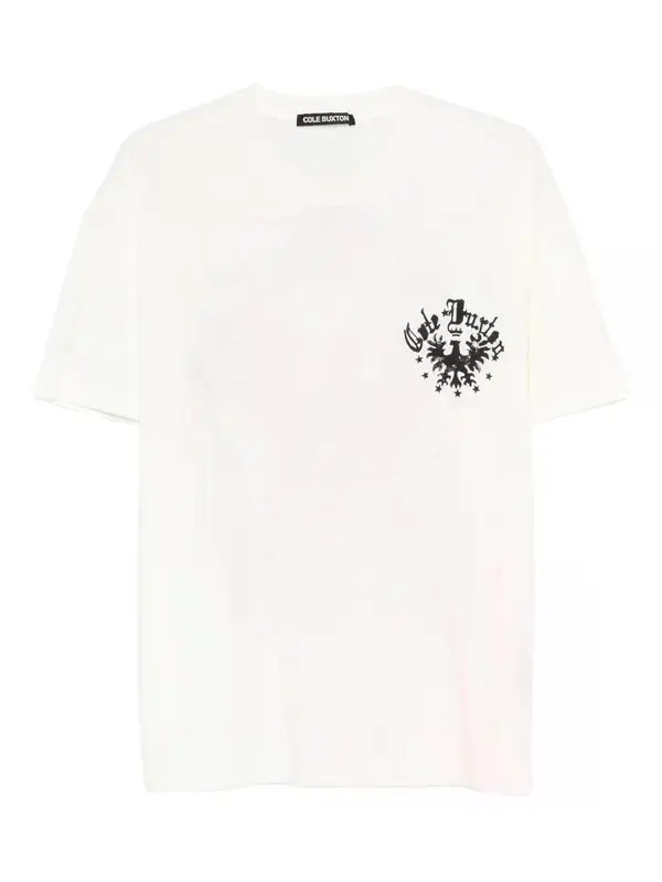 COLE BUXTON Graphic Print T-shirt - White