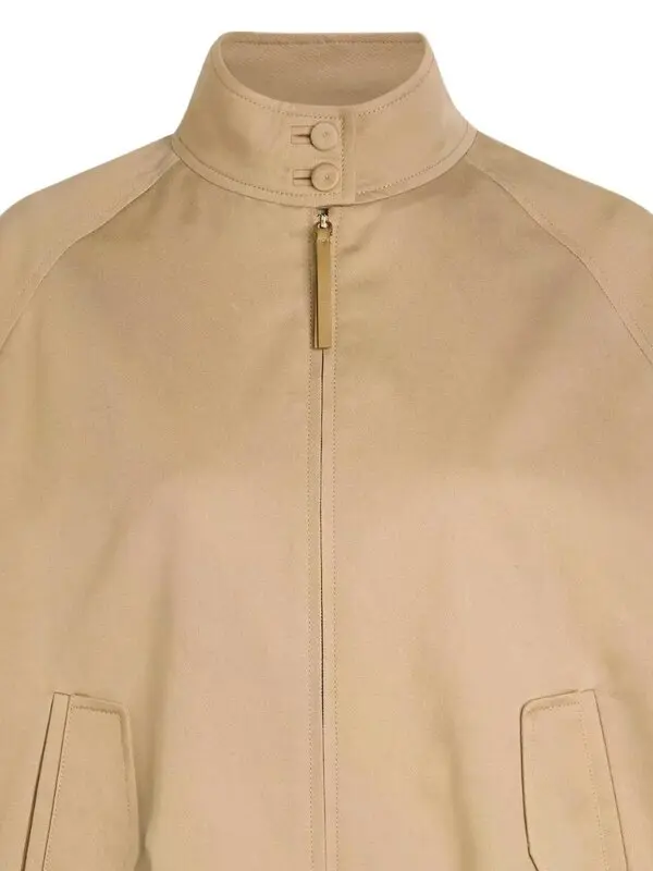Gabriela Hearst Wynne Zip-up Bomber Jacket - Neutrals