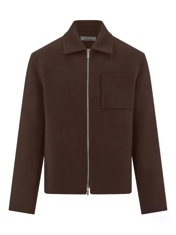 FERRAGAMO Patch-pocket Zip Jacket