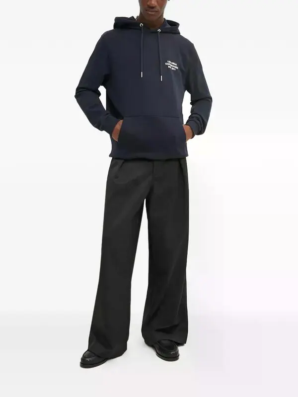 LES DEUX Logo Hooded Sweatshirt