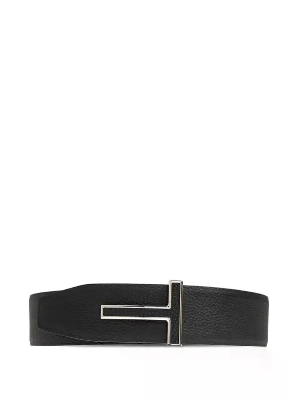TOM FORD T-buckle Belt - Black